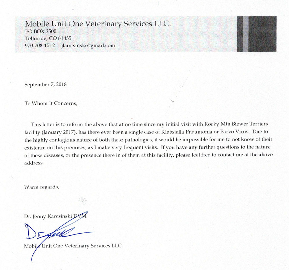 Recommendations | Rocky Mountain Biewer Terriers